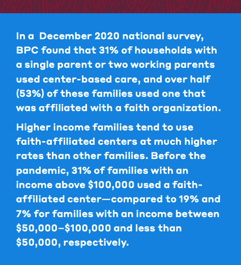 Examining the Role of Faith-Based Child Care • Bipartisan Policy Center