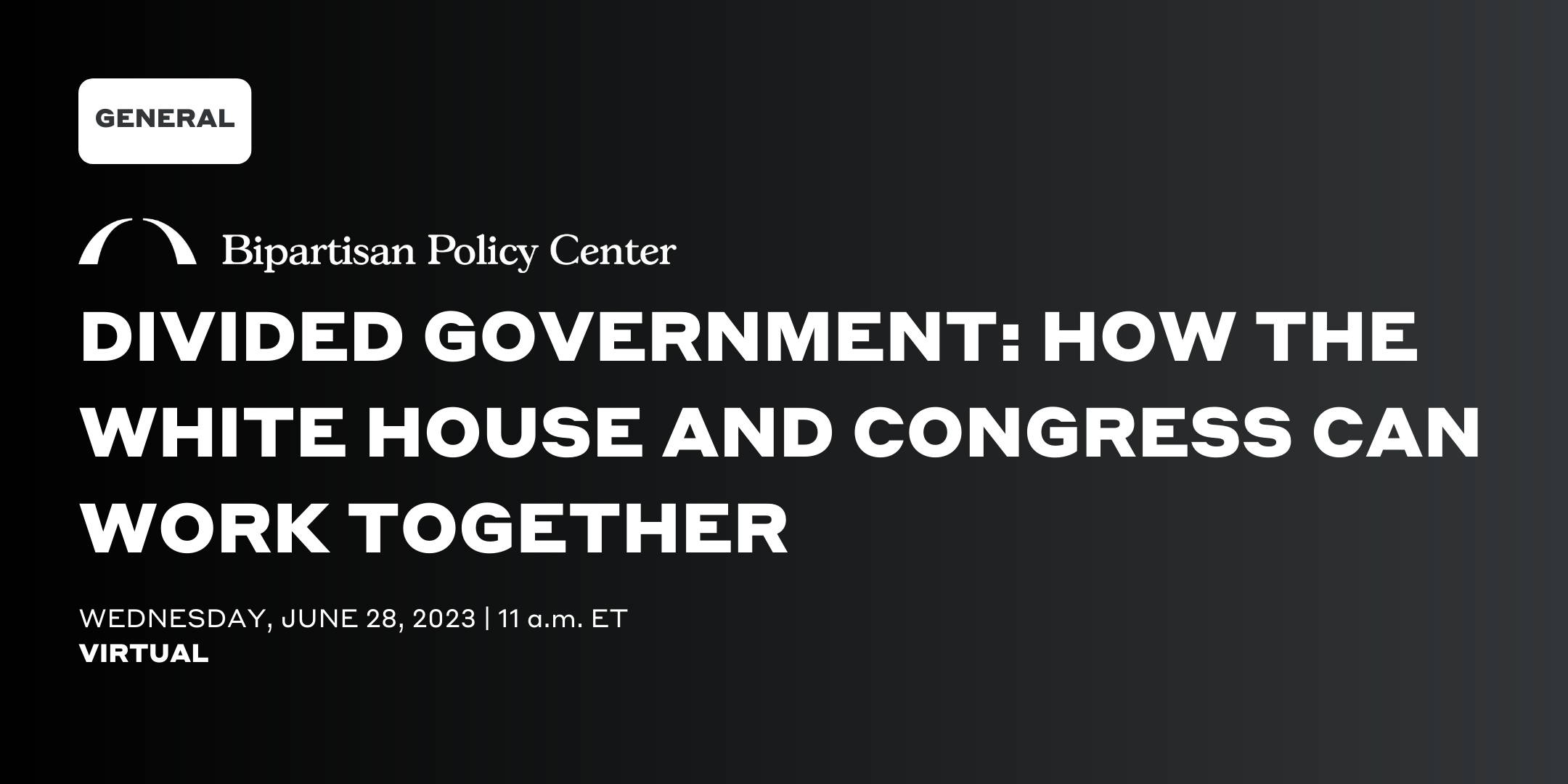Divided Government: How the White House and Congress Can Work Together ...