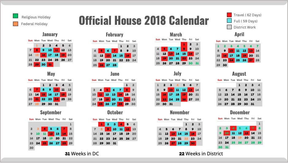 For Congress, Better Results Starts with a Better Schedule