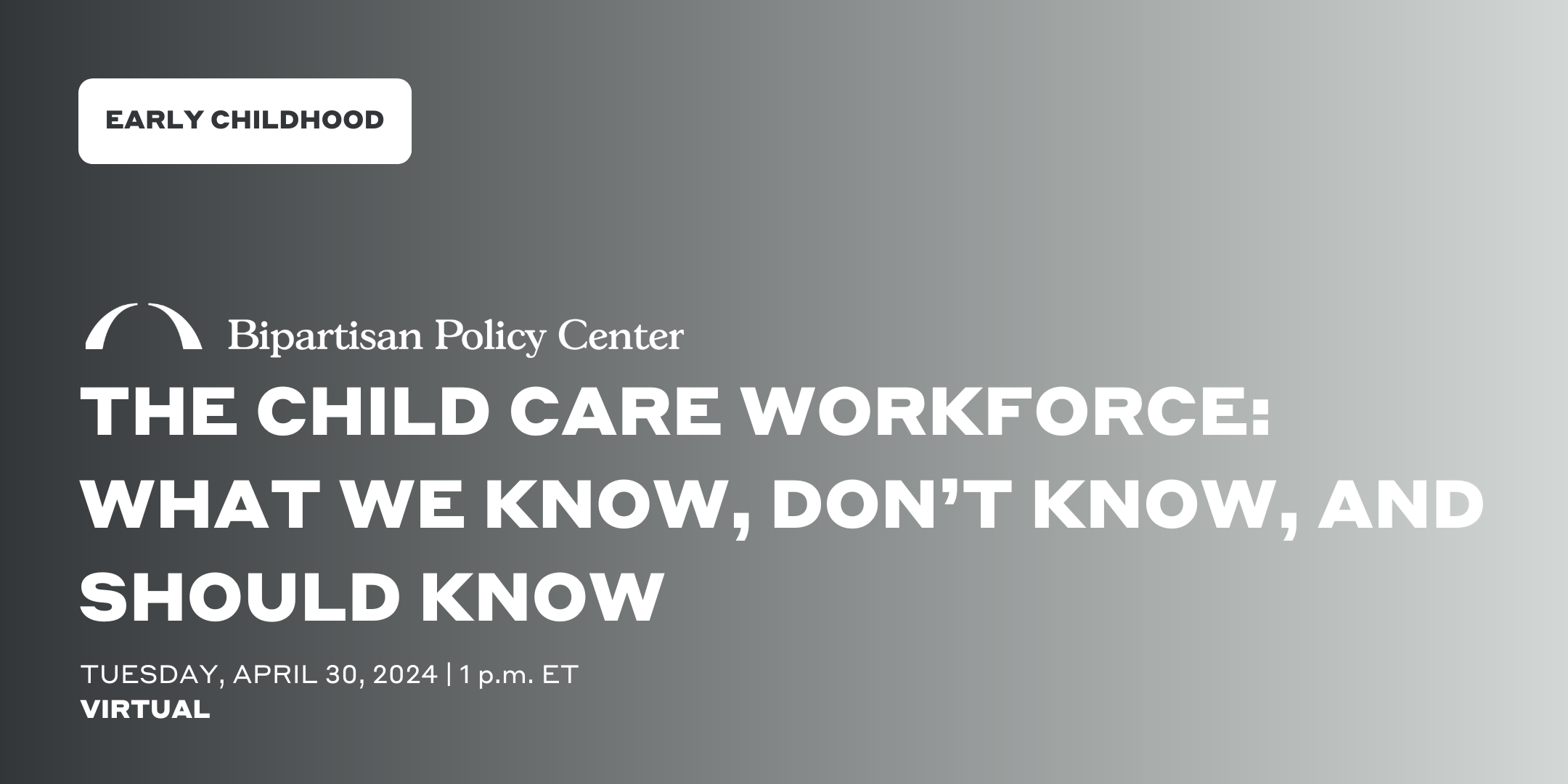 The Child Care Workforce: What We Know, Don’t Know, and Should Know ...