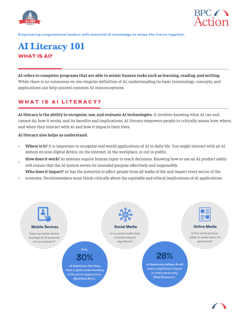 AI Fact Sheets • Bipartisan Policy Center