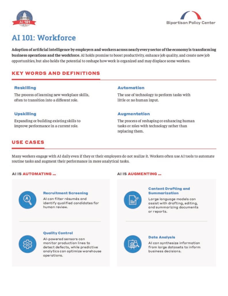 AI Fact Sheets • Bipartisan Policy Center